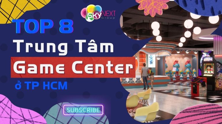 Top 8 Trung Tâm Giải Trí Game Center Tại TPHCM