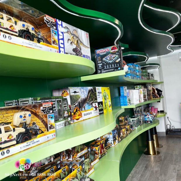 Mô Hình Kids Cafe Khủng Long Độc Đáo - SAURUS Playtorium