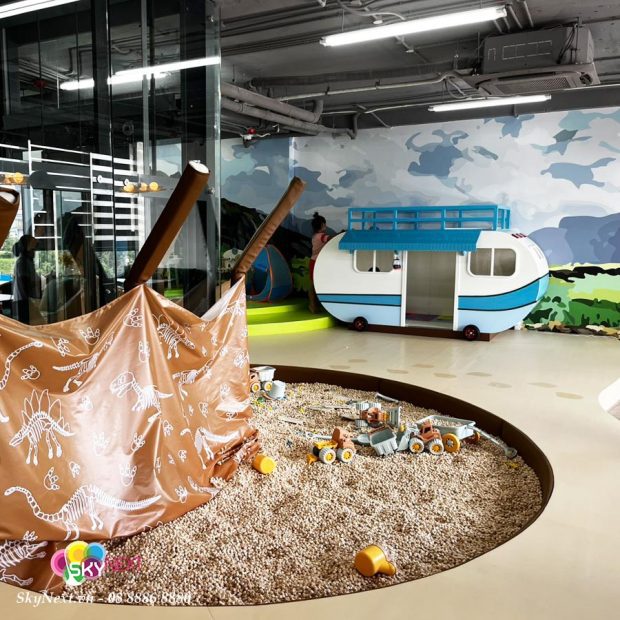 Mô Hình Kids Cafe Khủng Long Độc Đáo - SAURUS Playtorium