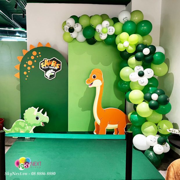 Mô Hình Kids Cafe Khủng Long Độc Đáo - SAURUS Playtorium