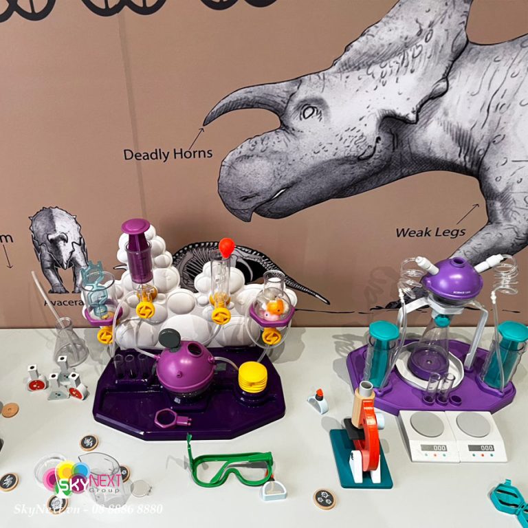 Mô Hình Kids Cafe Khủng Long Độc Đáo - SAURUS Playtorium