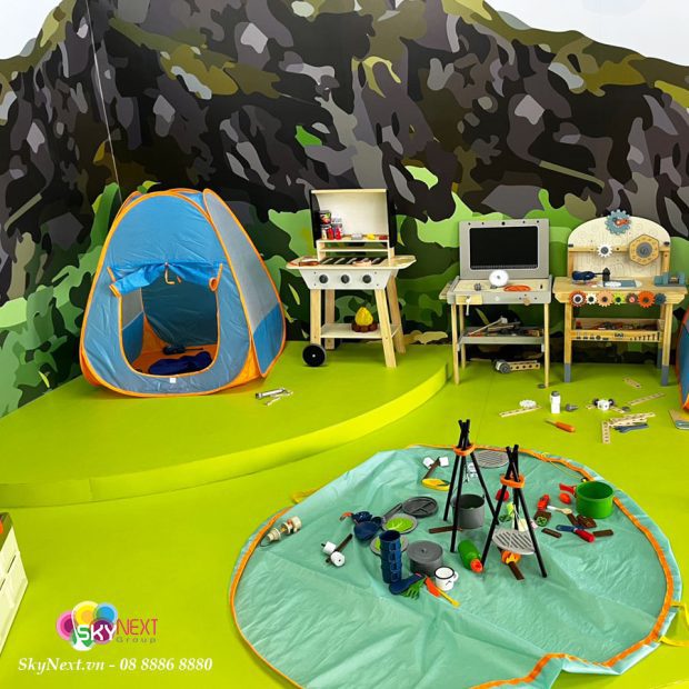 Mô Hình Kids Cafe Khủng Long Độc Đáo - SAURUS Playtorium
