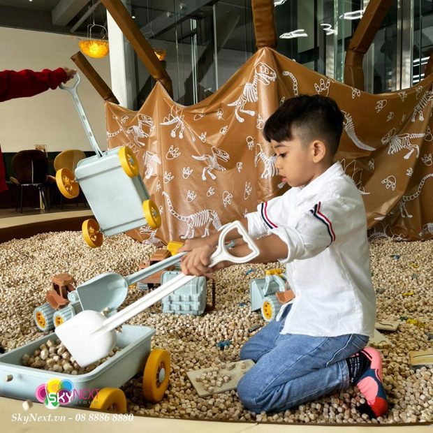 Mô Hình Kids Cafe Khủng Long Độc Đáo - SAURUS Playtorium